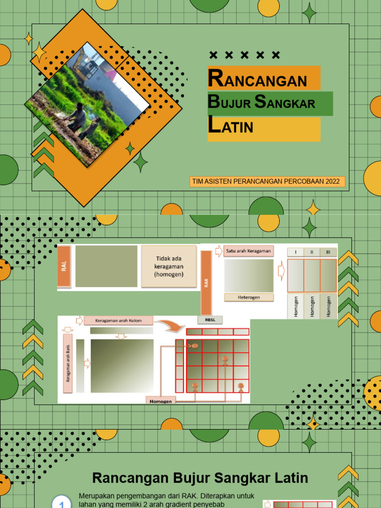 Rancangan Bujur Sangkar Latin untuk Percobaan | PDF