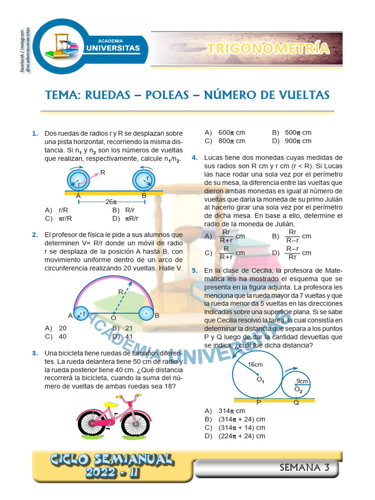 Trigonometria Sem3 | PDF