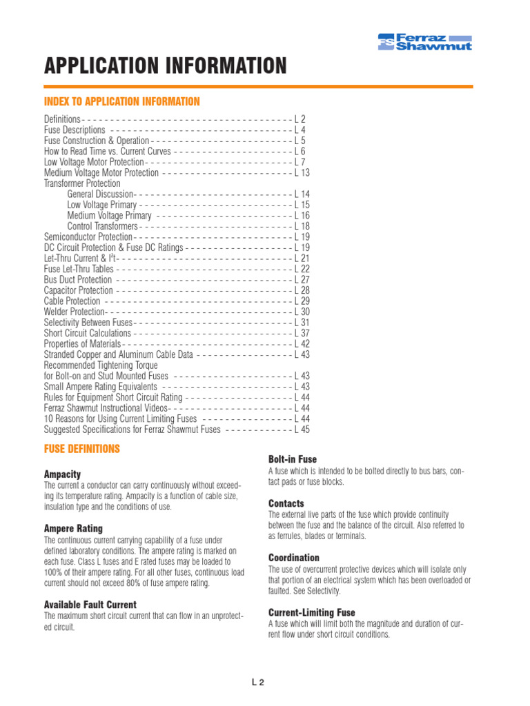Transformer Fuse Sizing Guidelines | PDF | Fuse (Electrical) | Electricity