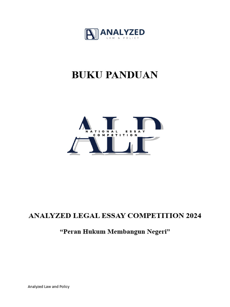 Booklet ALEC 2024 | PDF