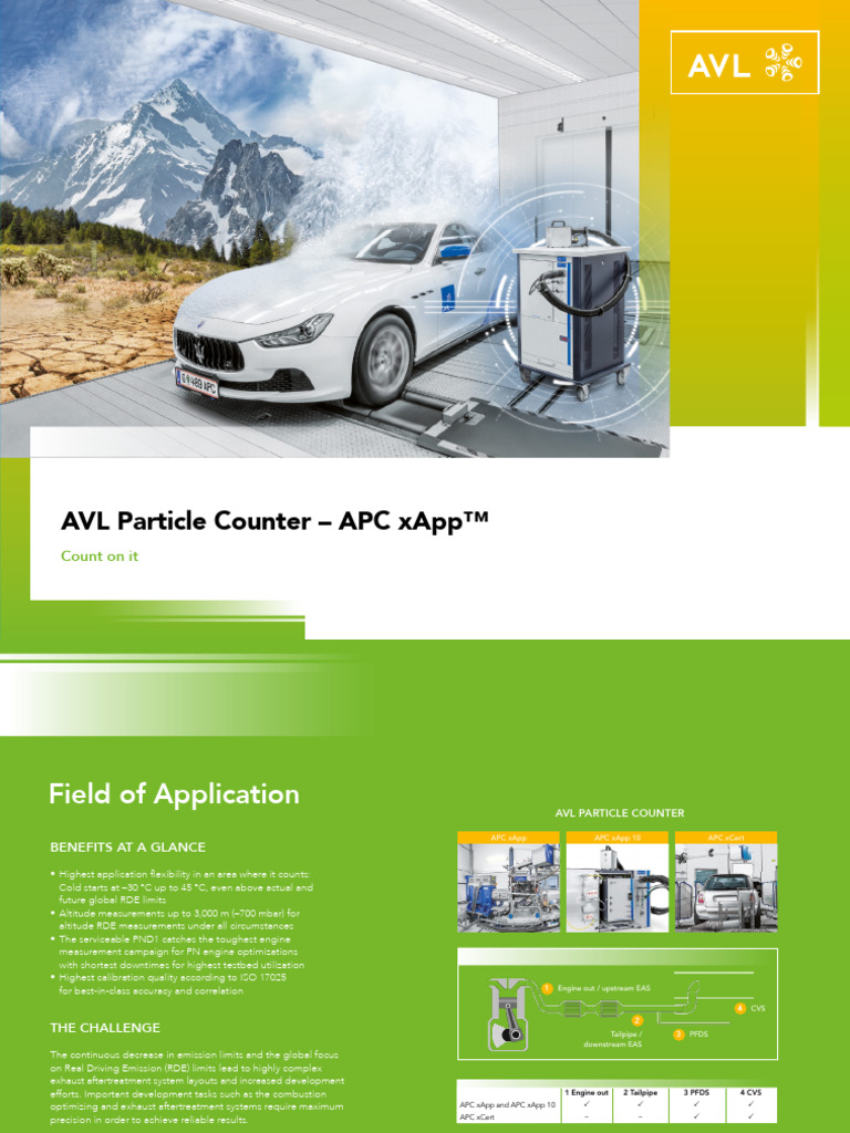 Avl Apc Xcert | PDF | Exhaust Gas | Engines