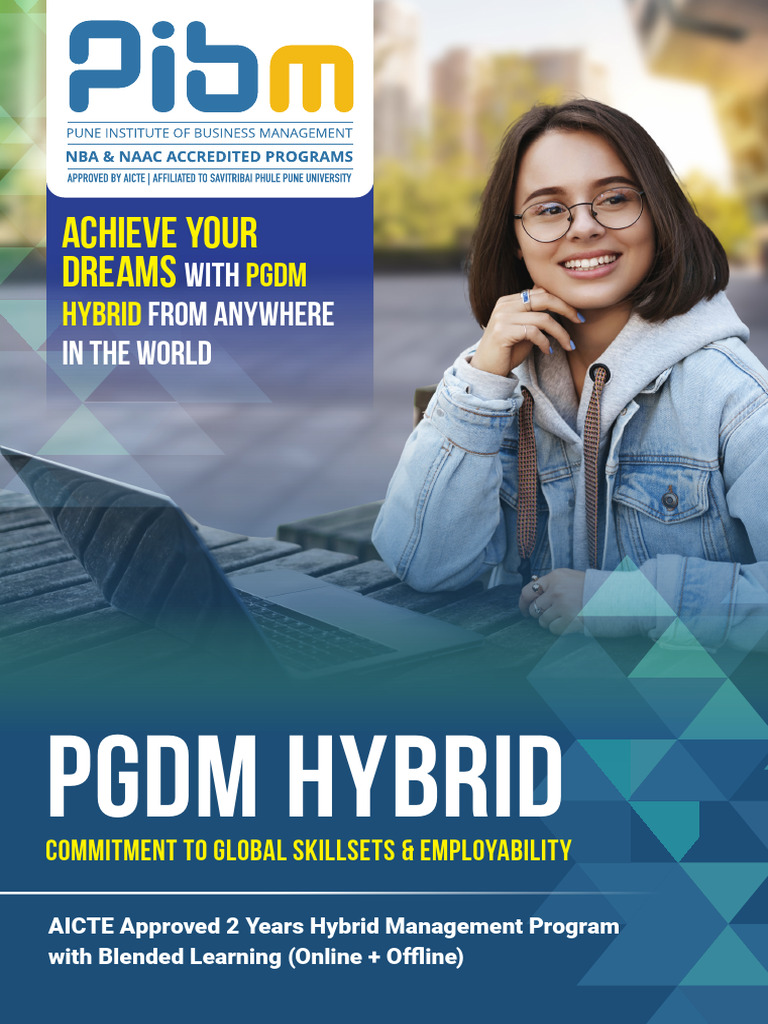 PGDM Hybrid - Brochure | PDF | Digital Marketing | Marketing