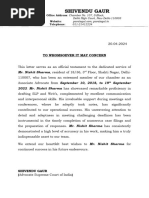 Request Letter For Stamp Paper | PDF