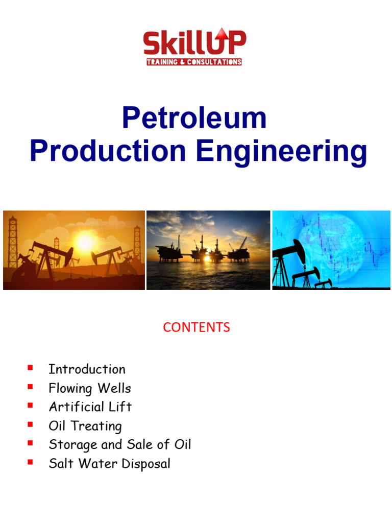 Petroleum Production Eng. | PDF | Pump | Liquids