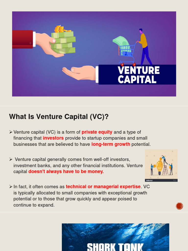 4 Venture Capital Funding Schemes Offered Pdf Corporate Finance