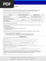 Entity Maintenance Form for Suppliers | PDF | Identity Document