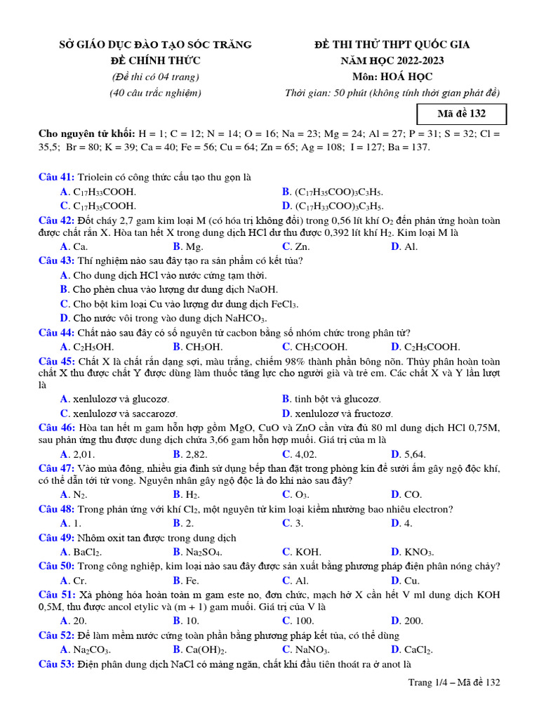 132 - S GDĐT Sóc Trăng - Sao Chép | PDF