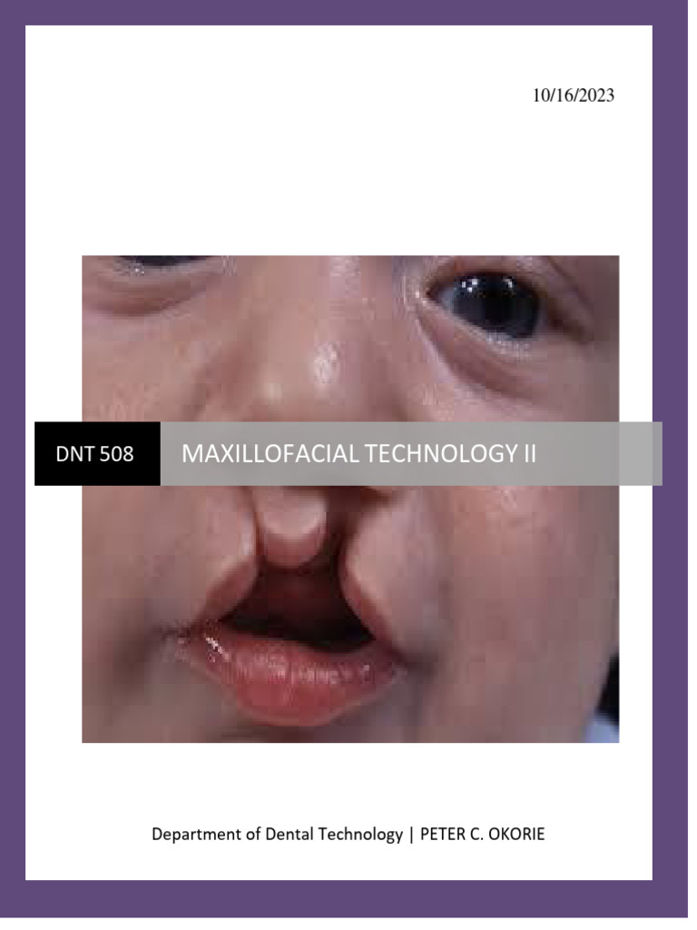 DNT 508 Maxillofacial Teachnology Ii | PDF | Polyurethane