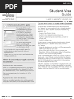 Financial Undertaking For A Student Form (INZ 1014) | PDF