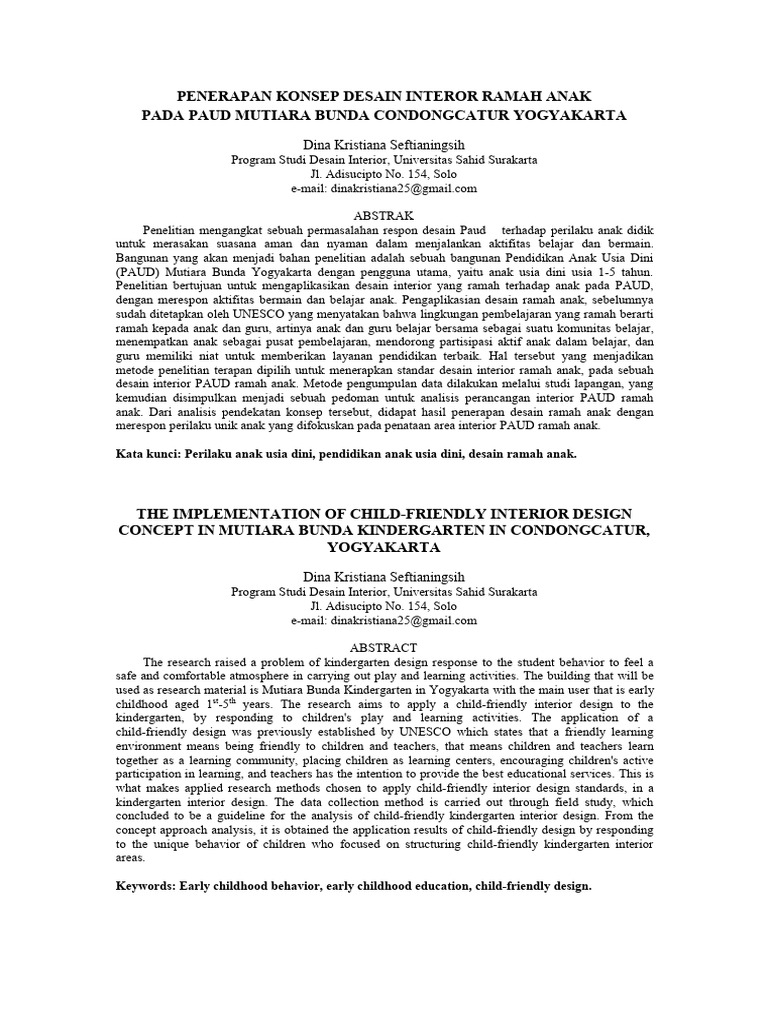 Gambar Paud | PDF | Karier & Perkembangan | Kesehatan Holistik