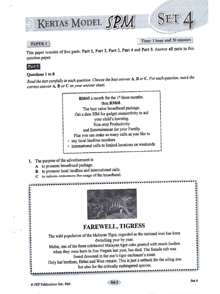 English Form 5 BOOK 2 | PDF