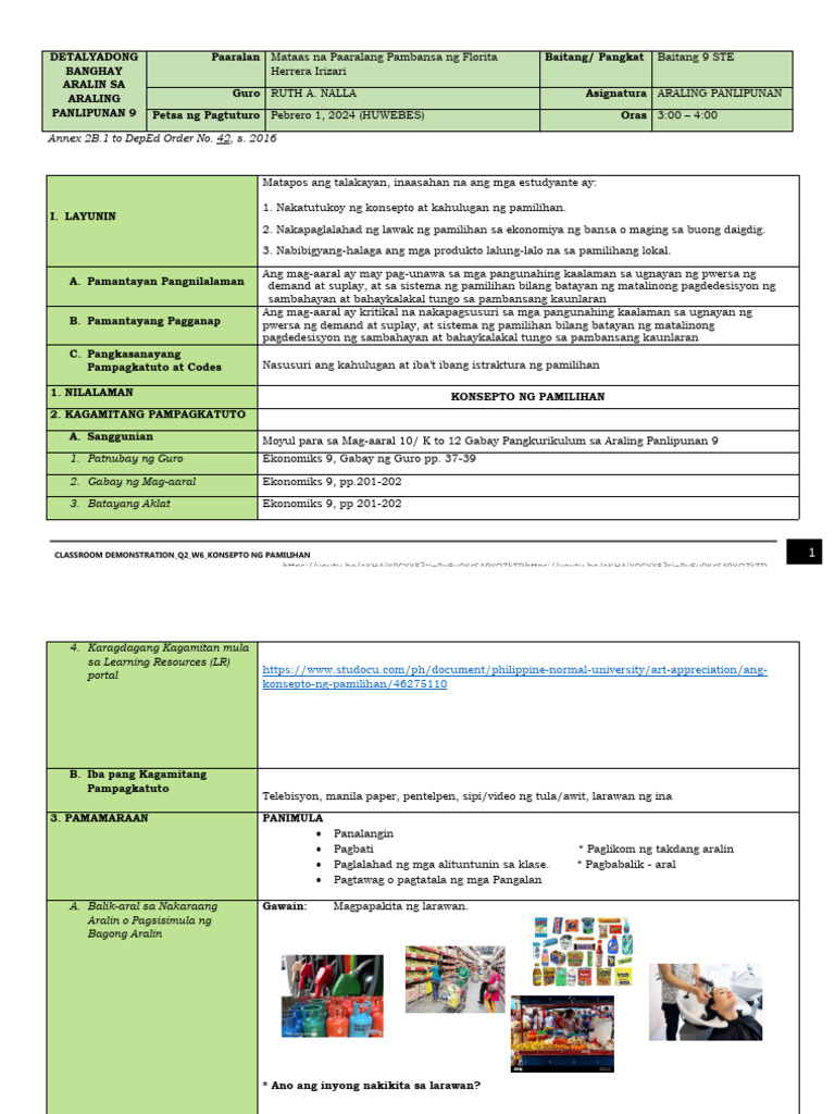 Grade 9 COT3 2023-24 | PDF