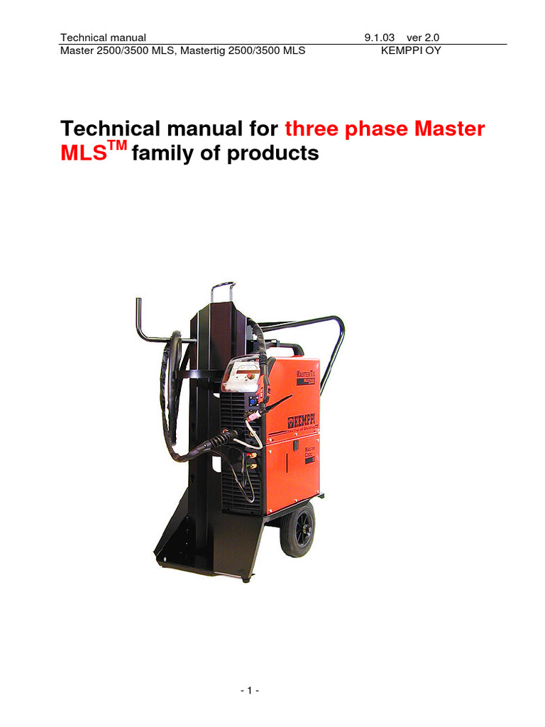 TM 3-phase-MLS V2.0EN | PDF | Electric Arc | Electrical Connector