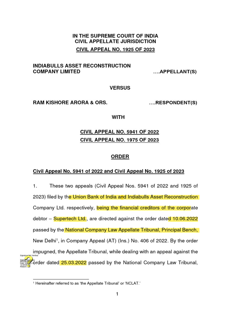 Indiabulls SC 472324 | PDF | Legal Remedy | Injunction