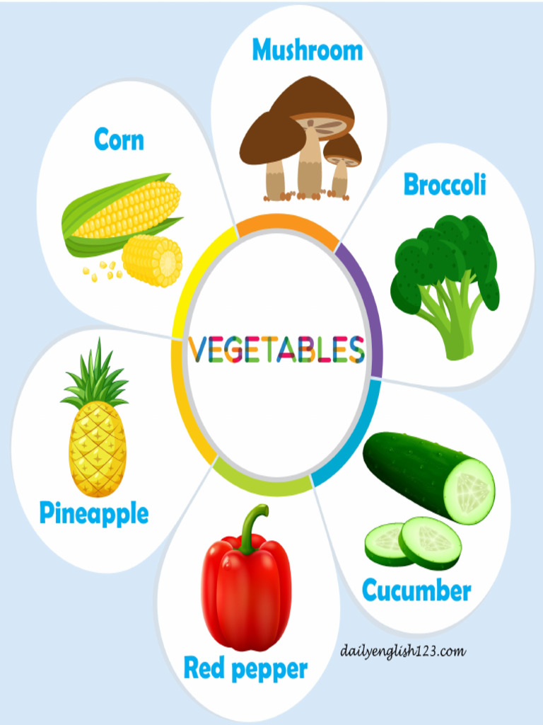 Vegetables 1 | PDF