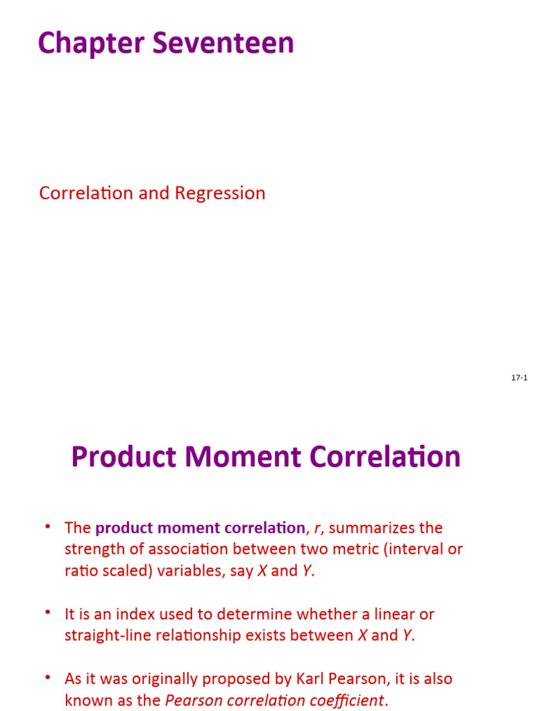 Correlation & Regression | PDF | Errors And Residuals | Linear Regression