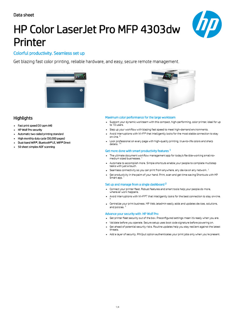 hp-122225634-c08638193 | PDF | Image Scanner | Printer (Computing)