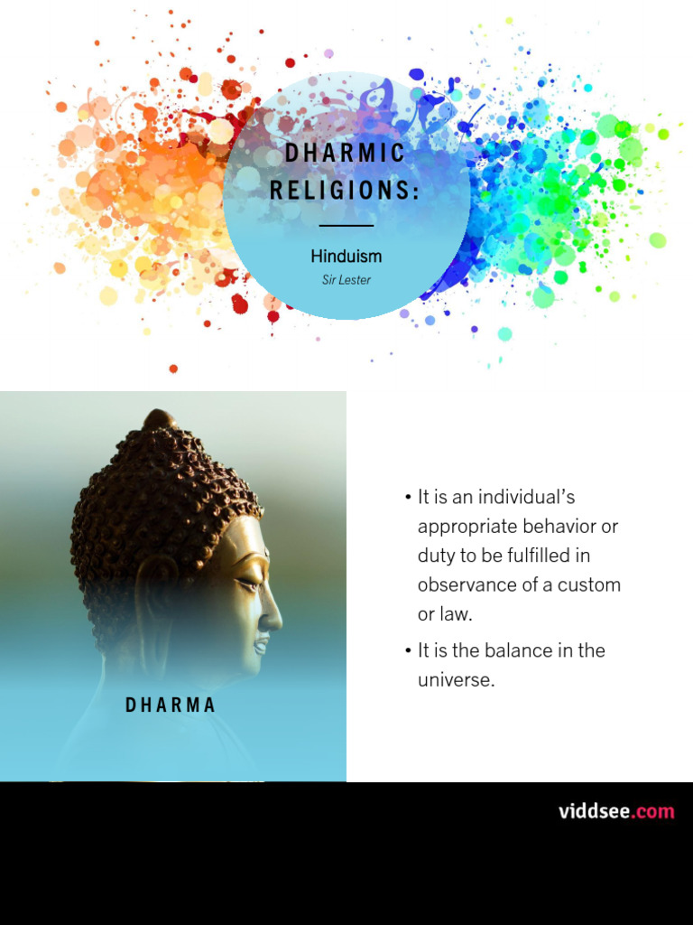 Week 9 DHARMIC RELIGIONS Hinduism | PDF | Vedas | Vishnu