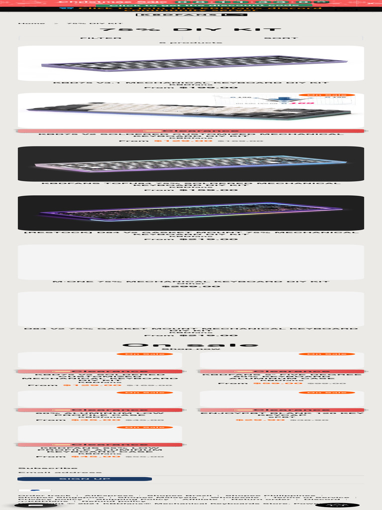 75 DIY KIT – KBDfans® Mechanical Keyboards Store | PDF | Computing ...