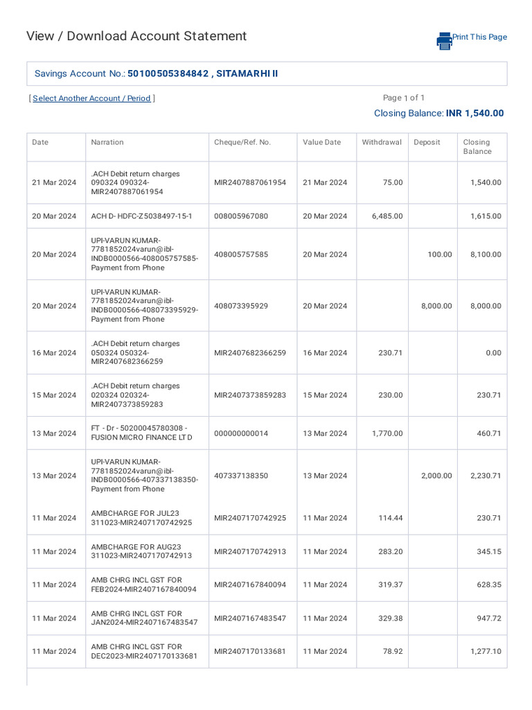 Welcome To HDFC Bank NetBanking | PDF | Payments | Automated Clearing House