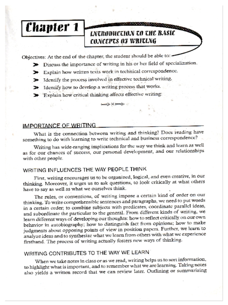 Importance of Writing | PDF