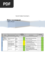 Risk Assessment Forklift | PDF | Risk | Supervisor