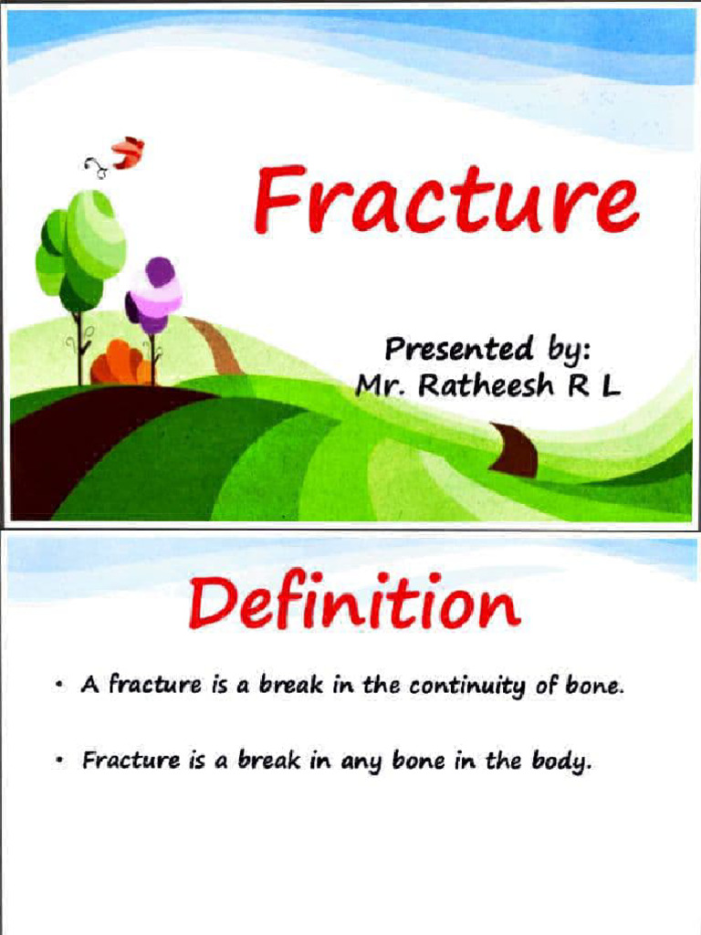 fracture | PDF