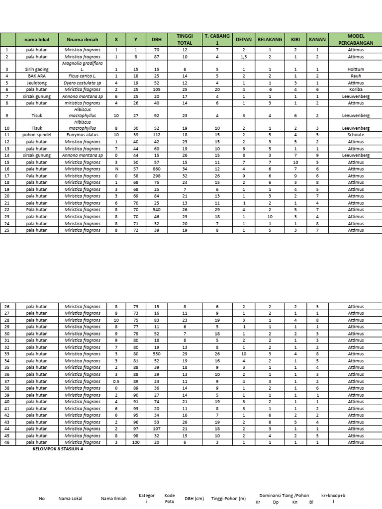 Tugas Data Dokument | PDF | Trees