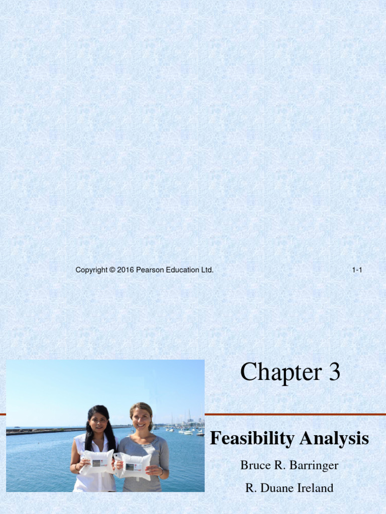 MKT 305 Chapter 03 | PDF | Feasibility Study | Startup Company
