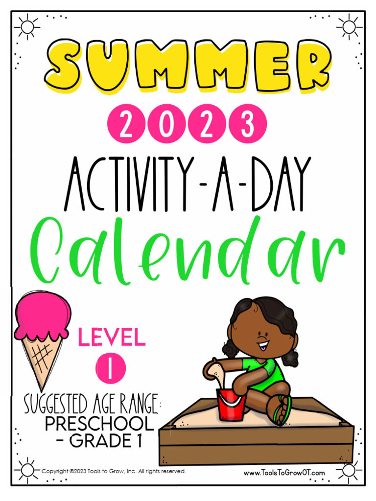 Summer OT Activities | PDF
