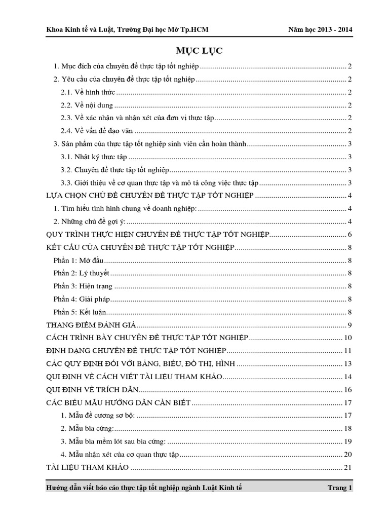 (123doc) - Huong-Dan-Viet-Bao-Cao-Thuc-Tap-Tot-Nghiep-Nganh-Luat-Kinh-Te | PDF