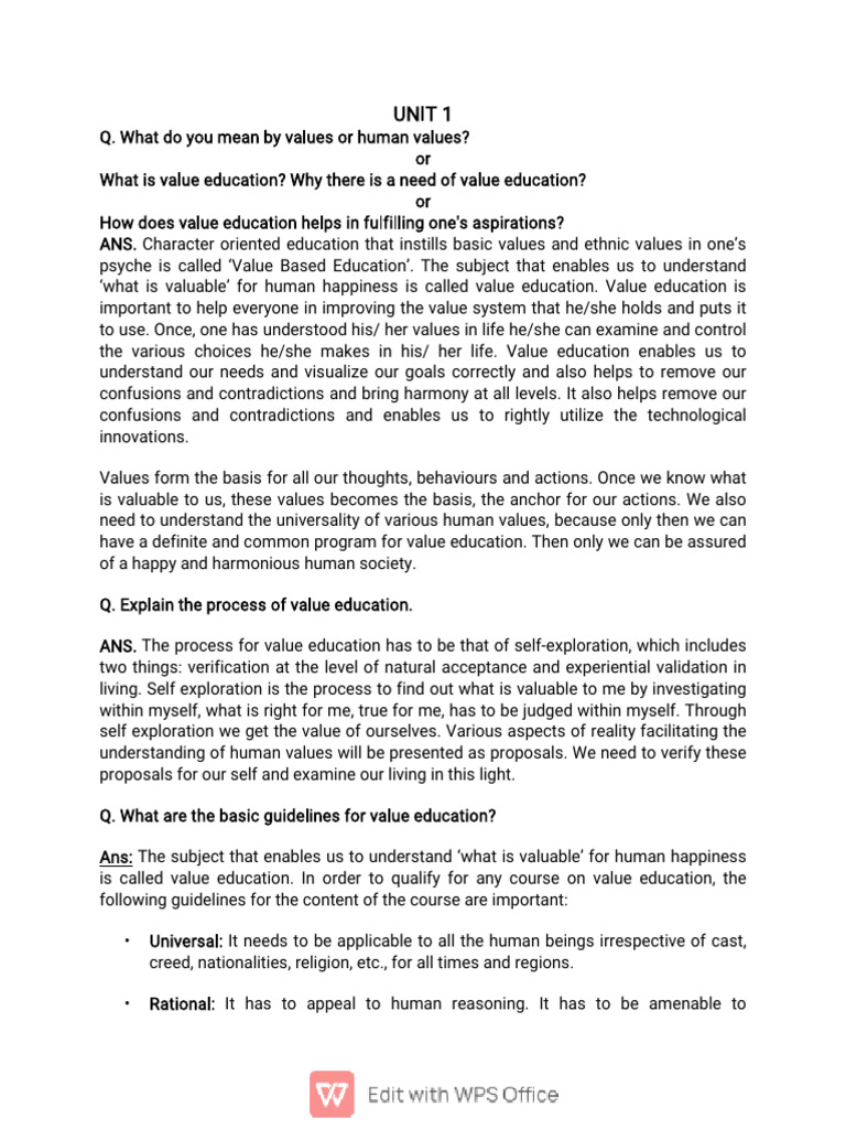 HVPE Question Bank Updated | PDF | Happiness | Feeling