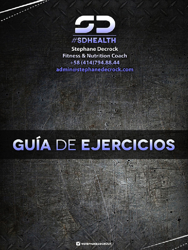 Guia Ejercicios 1 (F) | PDF | Entrenamiento con pesas
