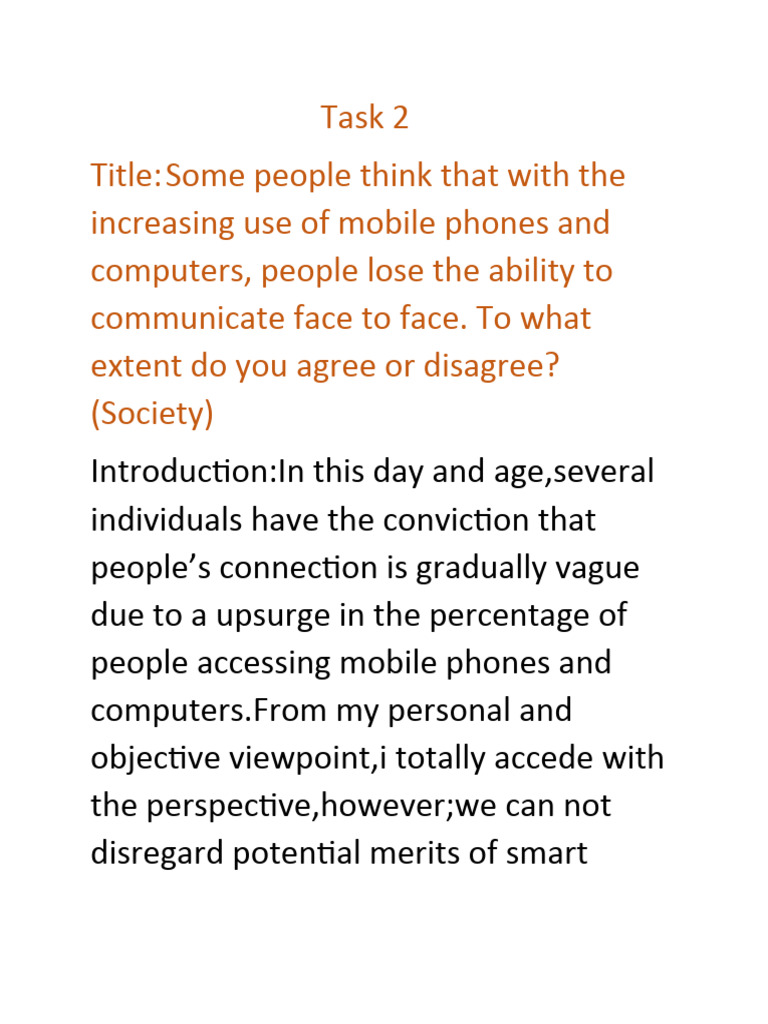 Task 28 | PDF | Human Communication | Communication