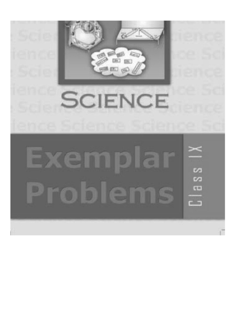 NCERT Class 9 Science Exemplar Problems | PDF | Atoms | Physical Sciences