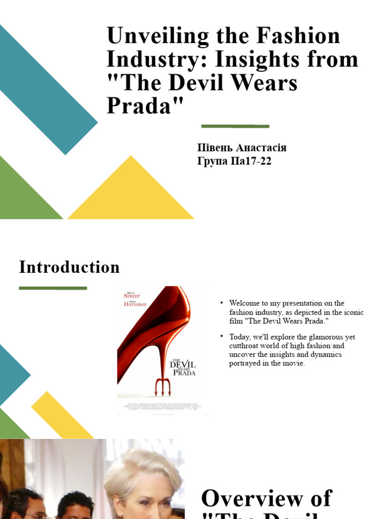 Unveiling The Fashion Industry | PDF | Social Science | Self-Improvement