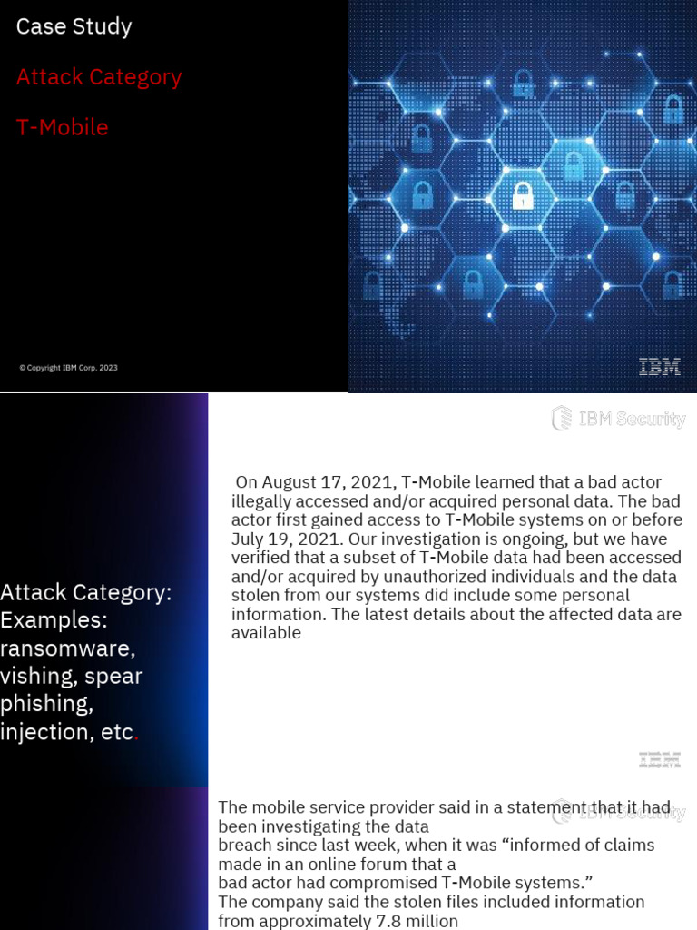 Applied Project Attack Case Study | PDF | T Mobile Us | Phishing