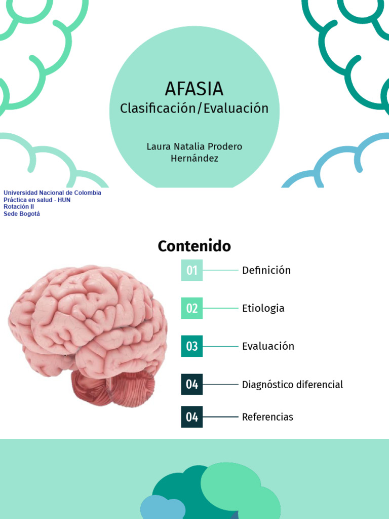 AFASIA | PDF | Afasia | Neurociencia