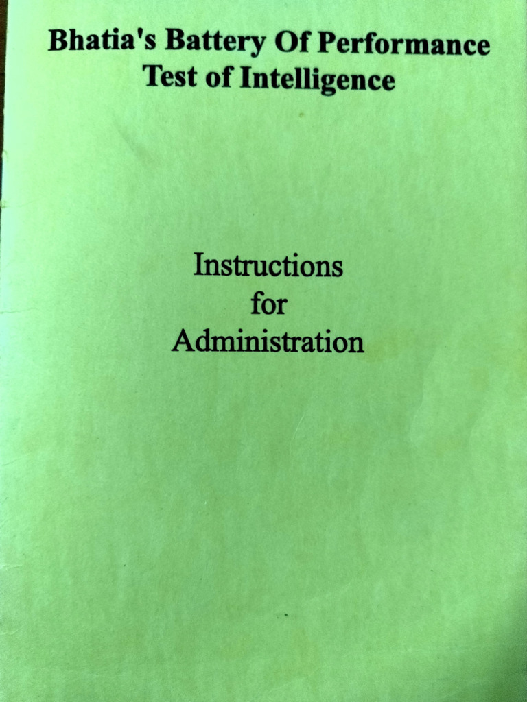 Bhatia's Battery Manual | PDF