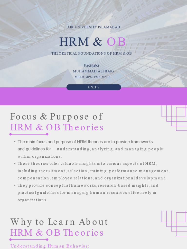 HRM & OB Unit 2 | PDF | Human Resource Management | Employee Relations