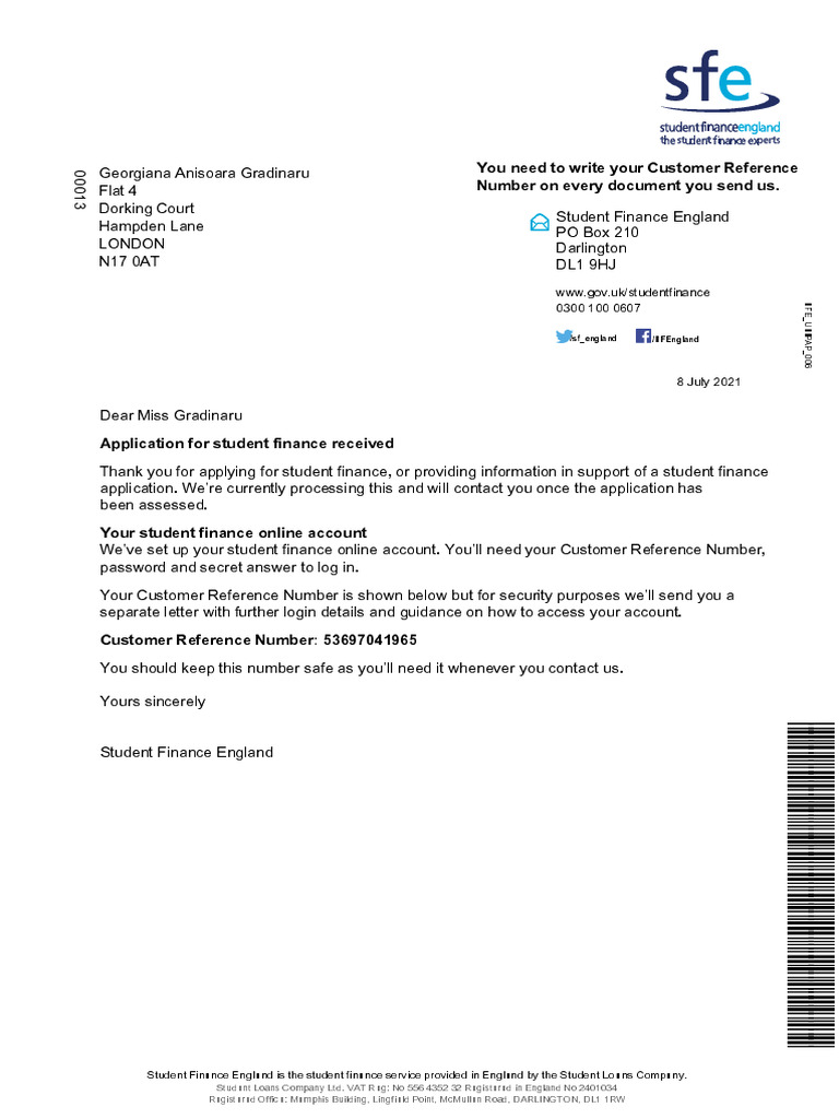 Letter of Entitlement | PDF