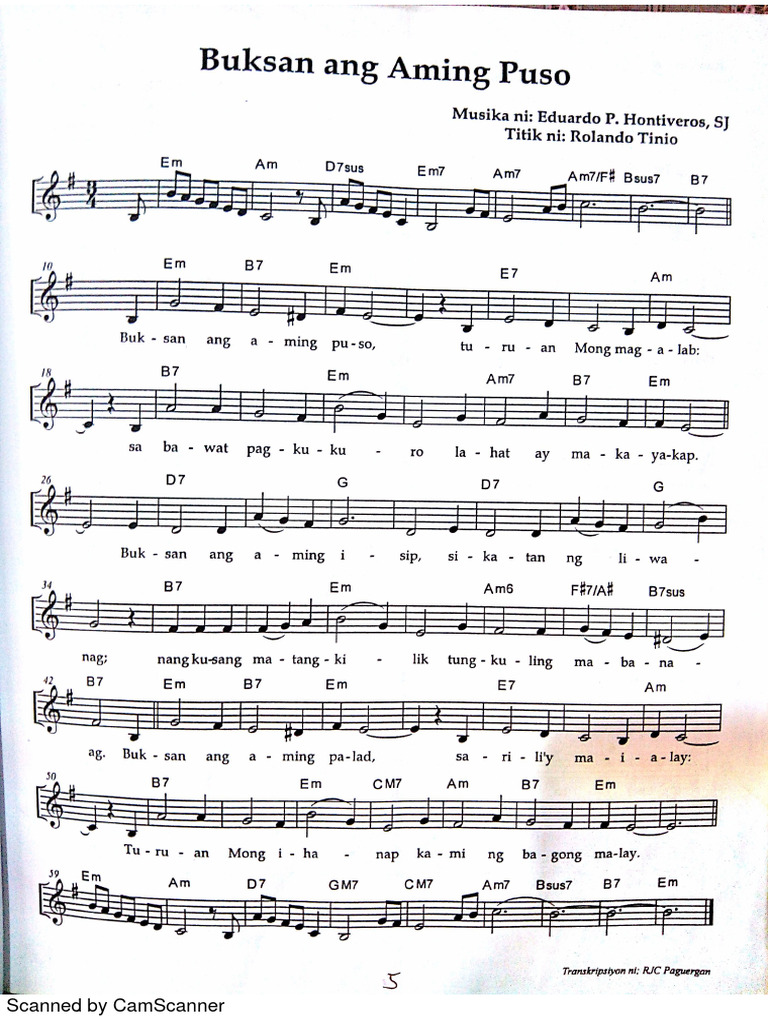 Tagalog Mass Songs - Ika-2 Linggo NG Kwaresma | PDF