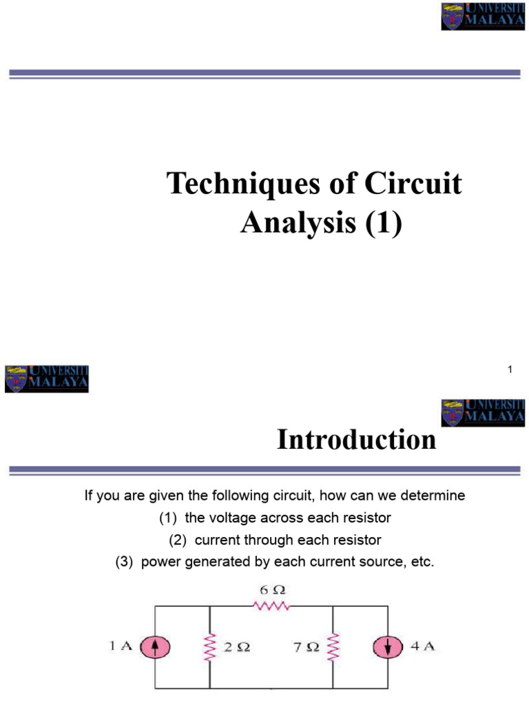 CA L4 - Part 1 | PDF | Electrical Network | Physical Quantities