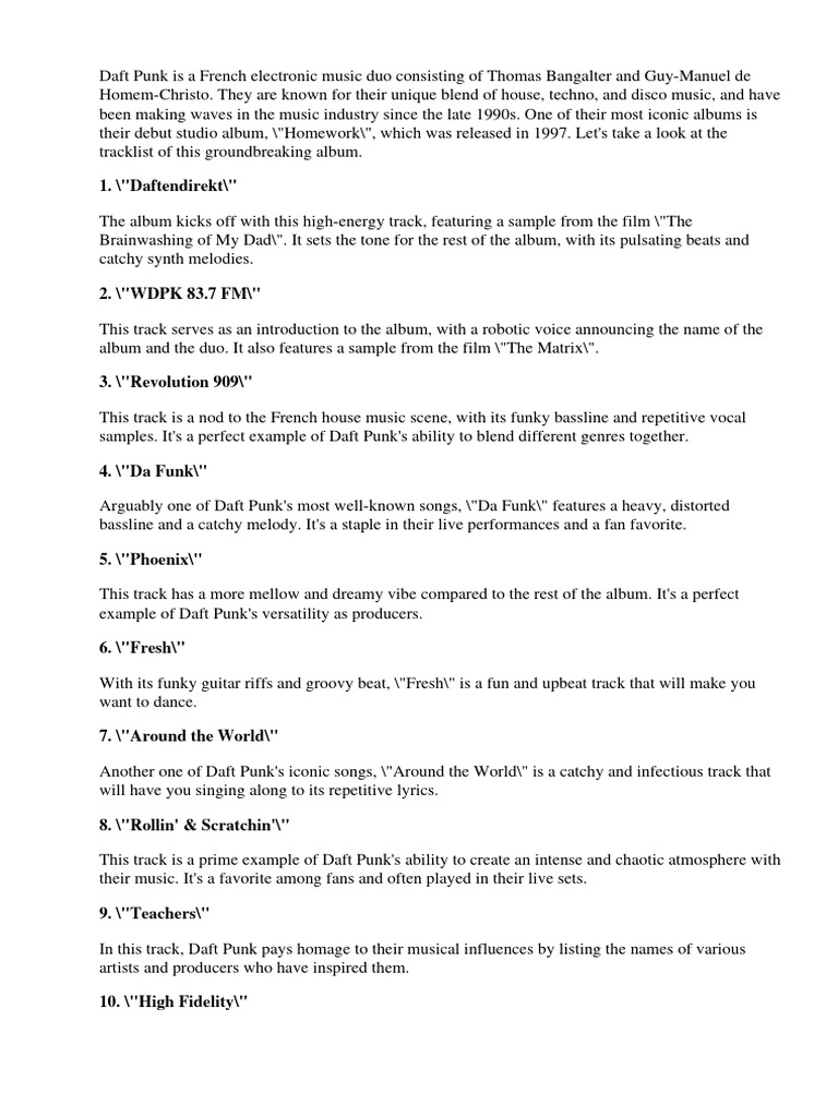 daft-punk-homework-tracklist-pdf-musical-subcultures-african