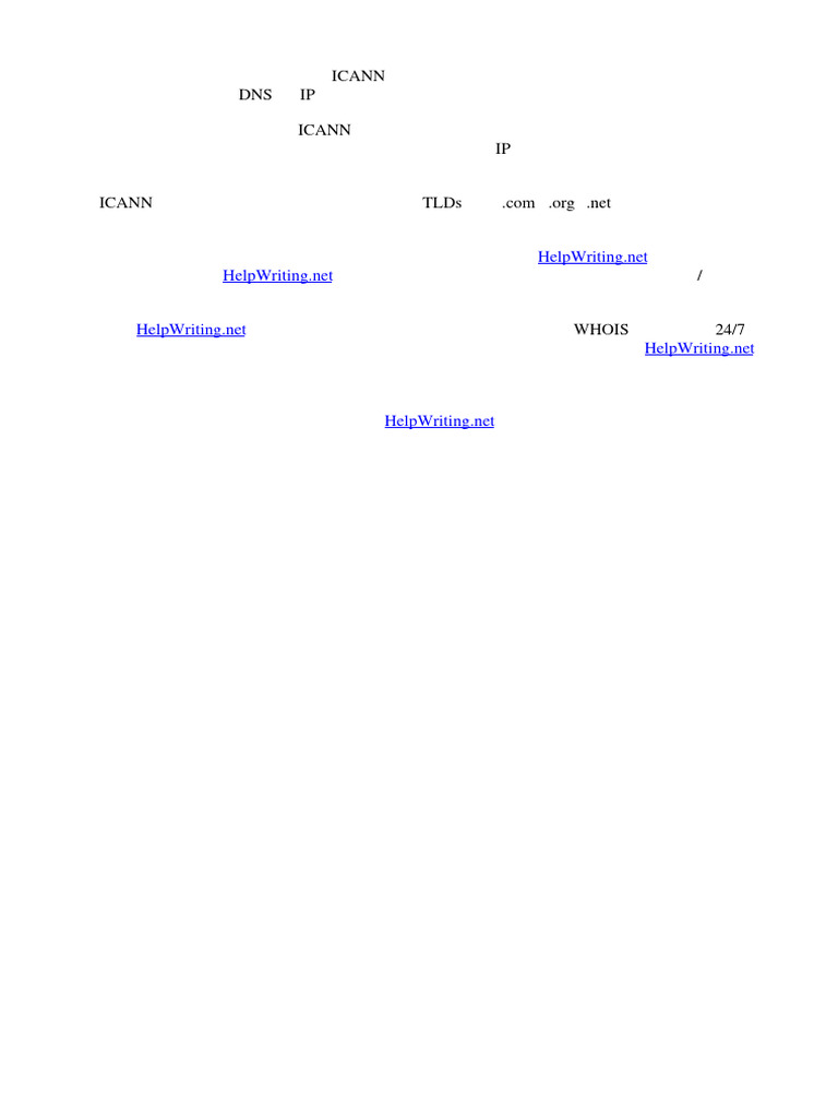 ICANN 及其 DNS 管理职责概述 | PDF | Domain Name | Internet
