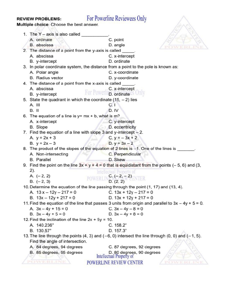 Review Prob. Analytic | PDF