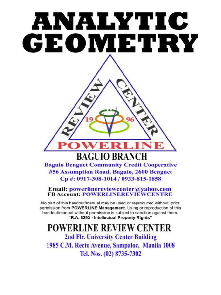 Analytic Geom | PDF