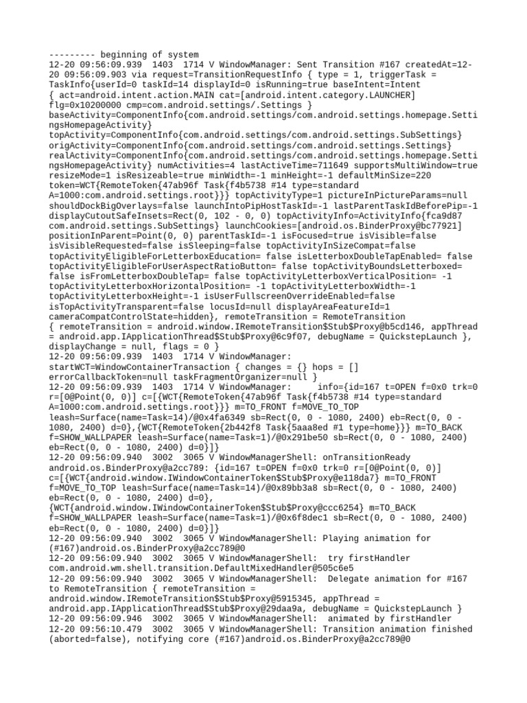 Logcat | Download Free PDF | Android (Operating System) | Mobile Software