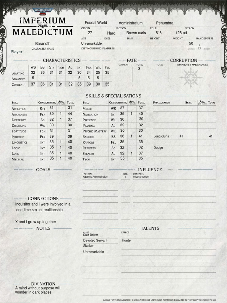 Imperium Maledictum - PO | PDF