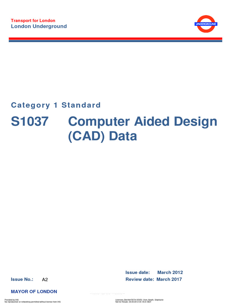 S1037 Computer Aided Design Data | PDF | Computer Aided Design | Metadata
